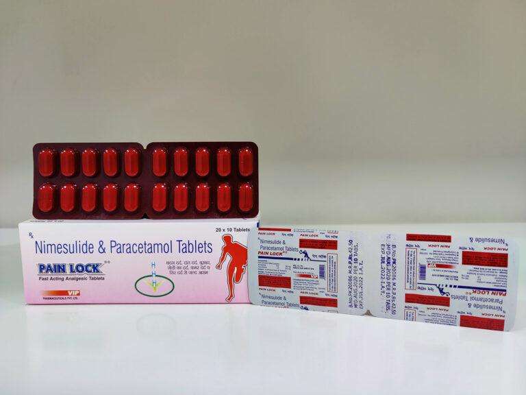 Pain Lock Tablet (10×20) – VIP Pharmaceutical Pvt. Ltd.